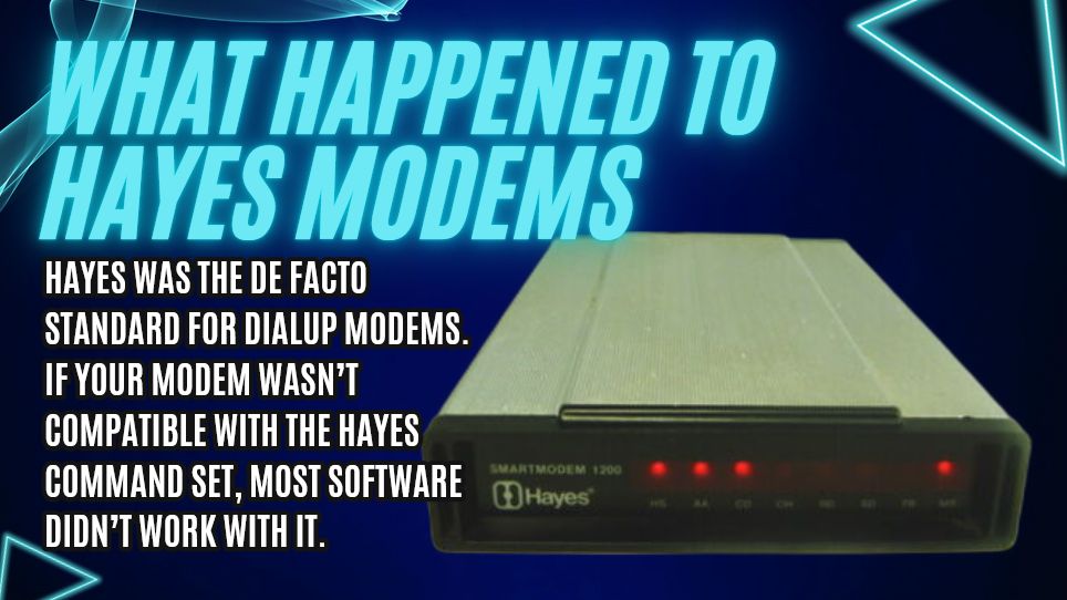 Hayes compatible modem: What it means - Silicon Underground