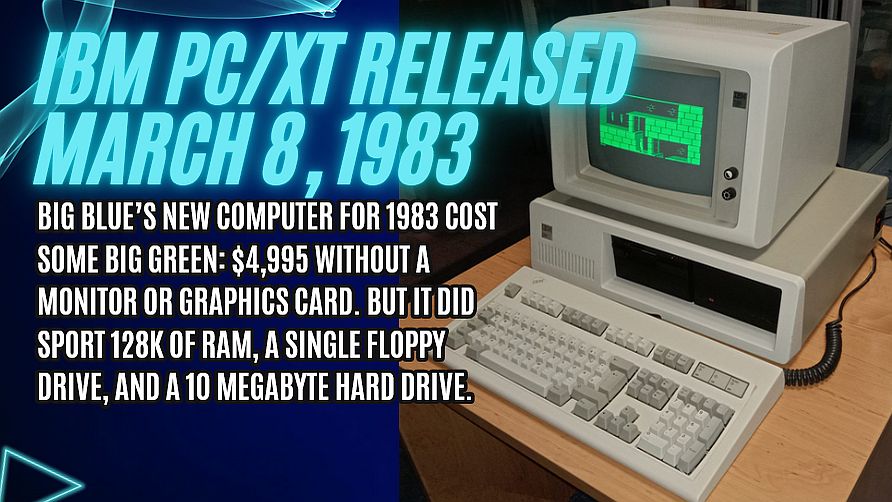 IBM PC/XT Model 5160 - The Silicon Underground